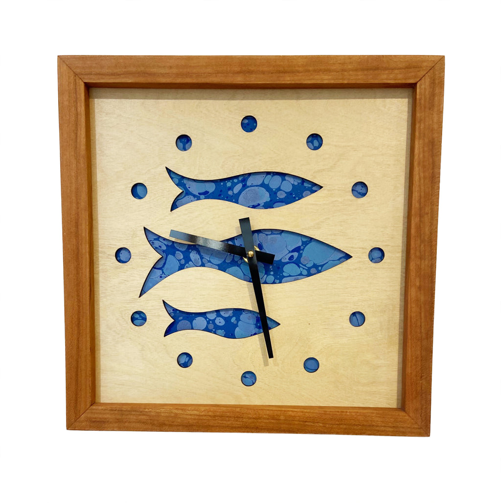 Deep Sea Fish, Big Box Clock – Sabbath-Day Woods